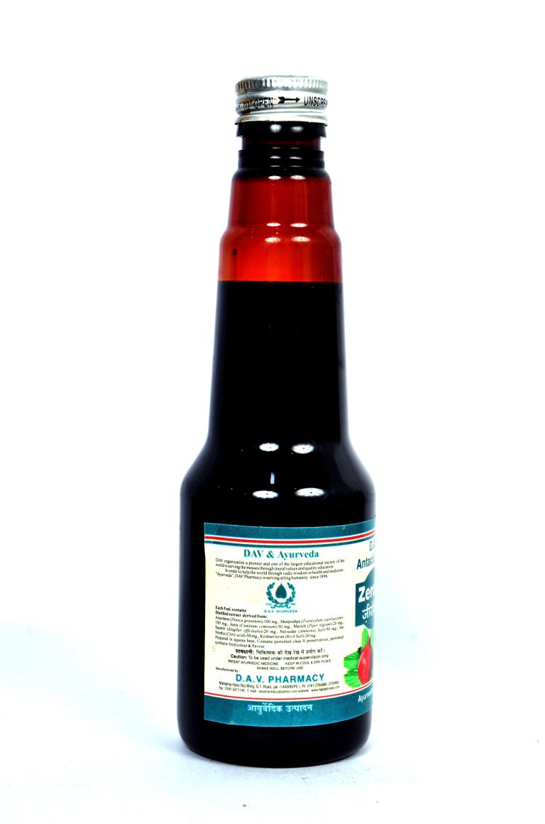Zerocid Syrup - DAV Pharmacy