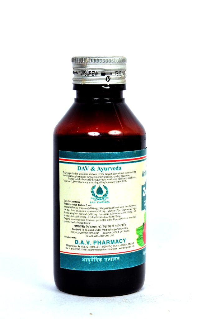 Zerocid Syrup - DAV Pharmacy